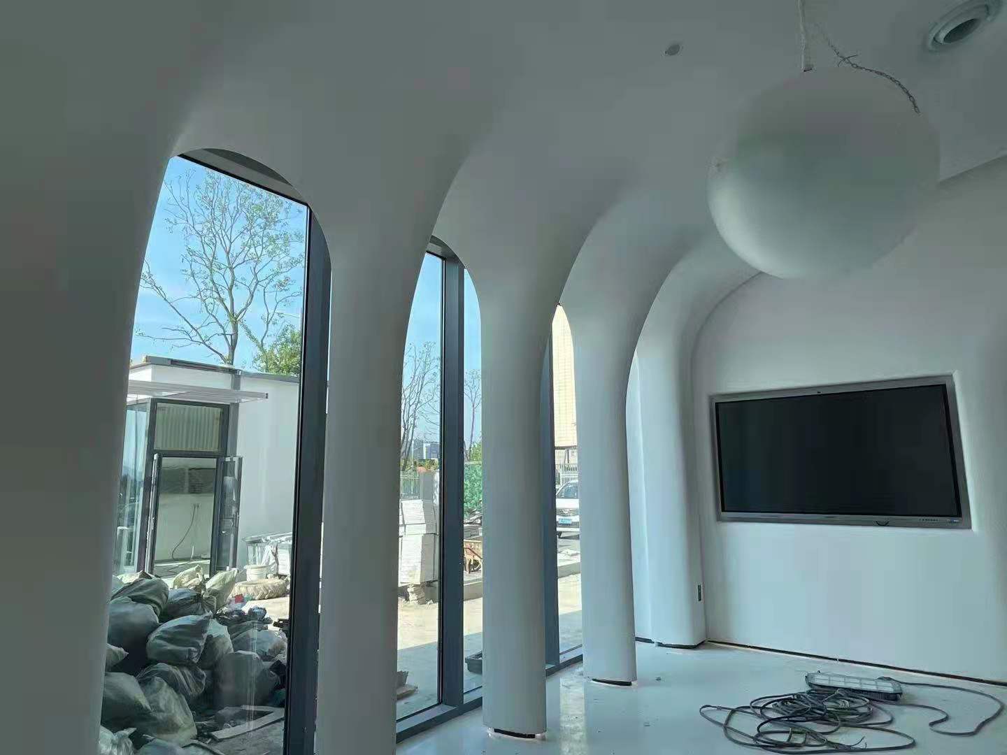 昆明GRG厂家 GRG构件 GRG造型和背景墙 - 昆明银屏雕塑厂家